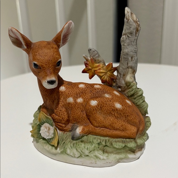 Homco | Other | Vintage Homco Deer Spotted Fawn Bisque | Poshmark